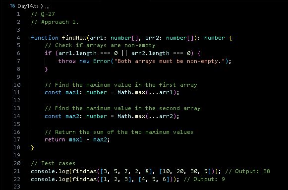 Taha Siraj on LinkedIn: #typescript #coding #problemsolving # ... Taha Siraj on LinkedIn: #typescript #coding #problemsolving # ...