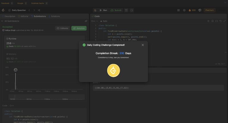 #leetcode #leetcodechallenge #problemsolving | Aditya Singh #leetcode #leetcodechallenge #problemsolving | Aditya Singh