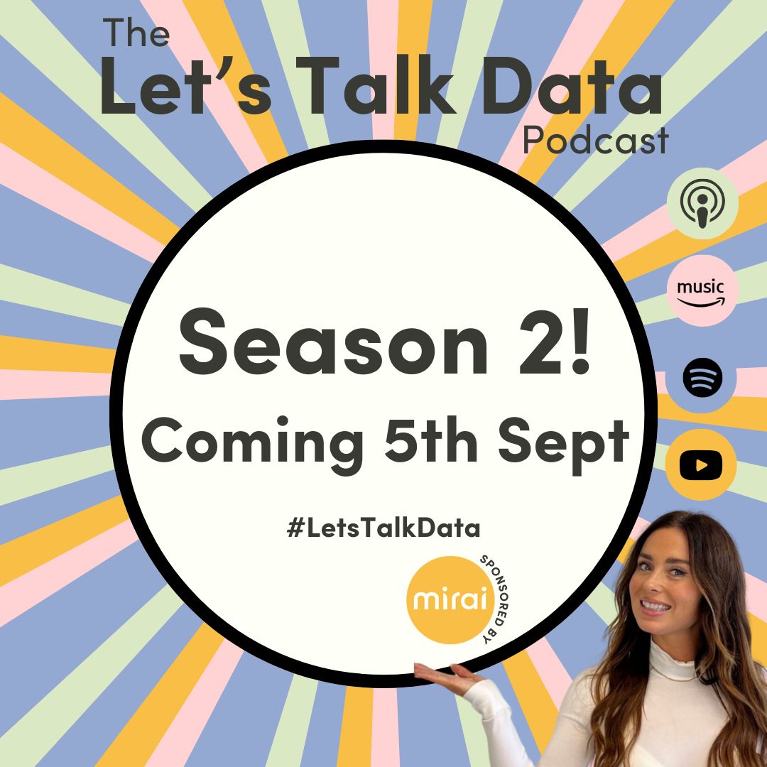 Let's Talk Data returns Sept 5th! | The Lets Talk Data Podcast posted ... Let's Talk Data returns Sept 5th! | The Lets Talk Data Podcast posted ...