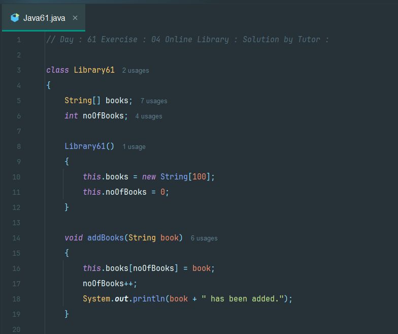 Karan Veer Pal on LinkedIn: #day61 #java #javaprogramming #javajourney ... Karan Veer Pal on LinkedIn: #day61 #java #javaprogramming #javajourney ...