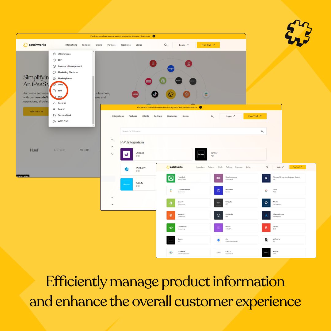 Patchworks on LinkedIn: Patchworks revolutionises PIM integration by ... Patchworks on LinkedIn: Patchworks revolutionises PIM integration by ...