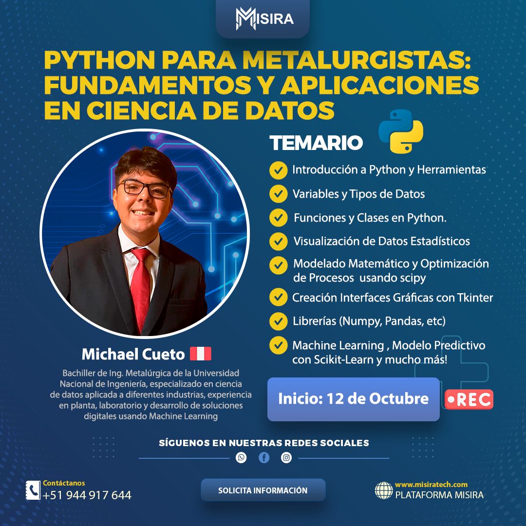 Misira en LinkedIn: #python #machinelearning #cienciadatos #bigdata # ... Misira en LinkedIn: #python #machinelearning #cienciadatos #bigdata # ...