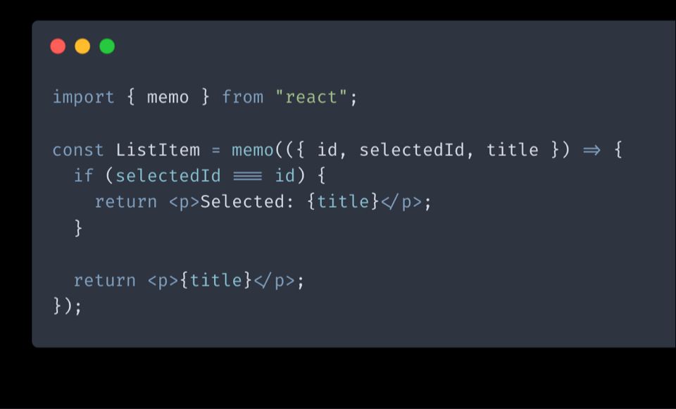 How to avoid re-render in ReactJs? ⤵️ ️ Use `useMemo` hook | Olena Kryvonis How to avoid re-render in ReactJs? ⤵️ ️ Use `useMemo` hook | Olena Kryvonis