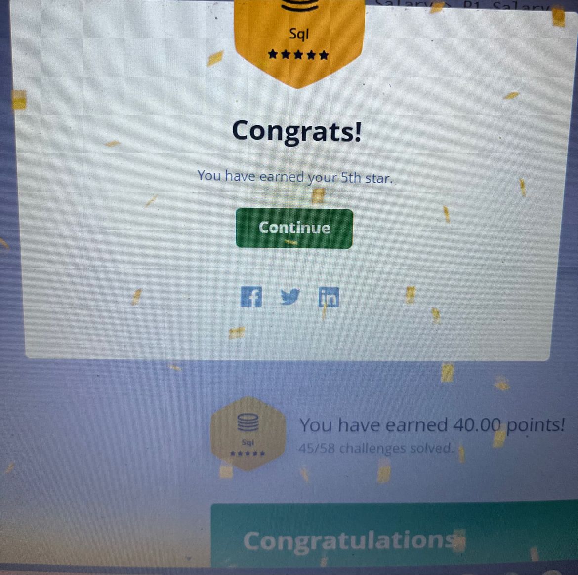 Kuldeep Singh Shekhawat on LinkedIn: #sql #hackerrank #goldbadge # ... Kuldeep Singh Shekhawat on LinkedIn: #sql #hackerrank #goldbadge # ...