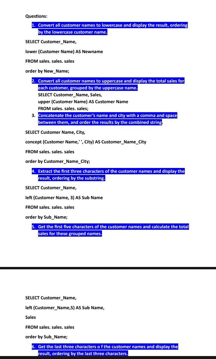 Rosemary Onifade on LinkedIn: SQL text functions are used to manipulate ... Rosemary Onifade on LinkedIn: SQL text functions are used to manipulate ...