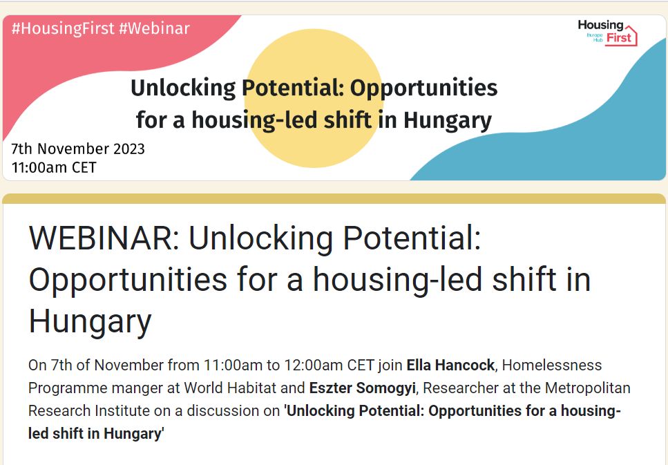 Housing First Europe Hub on LinkedIn: WEBINAR: Unlocking Potential ... Housing First Europe Hub on LinkedIn: WEBINAR: Unlocking Potential ...