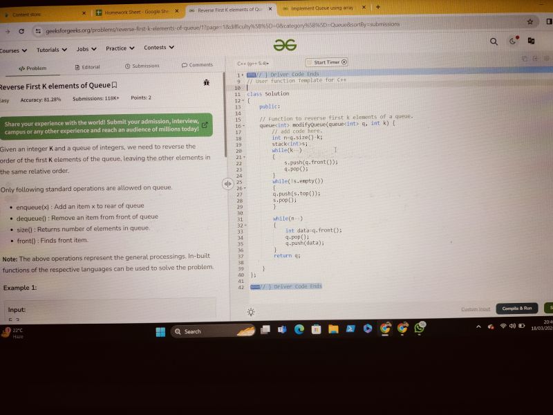 Saurabh Singh on LinkedIn: #dsajourney #coderarmy #rohitnegi Saurabh Singh on LinkedIn: #dsajourney #coderarmy #rohitnegi