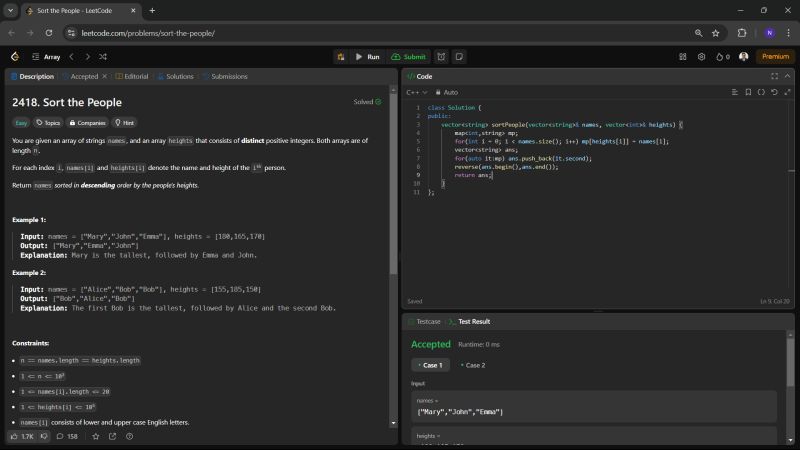 Raunak Kumar Singh on LinkedIn: #100dayscodechallenge #coding #leetcode ... Raunak Kumar Singh on LinkedIn: #100dayscodechallenge #coding #leetcode ...