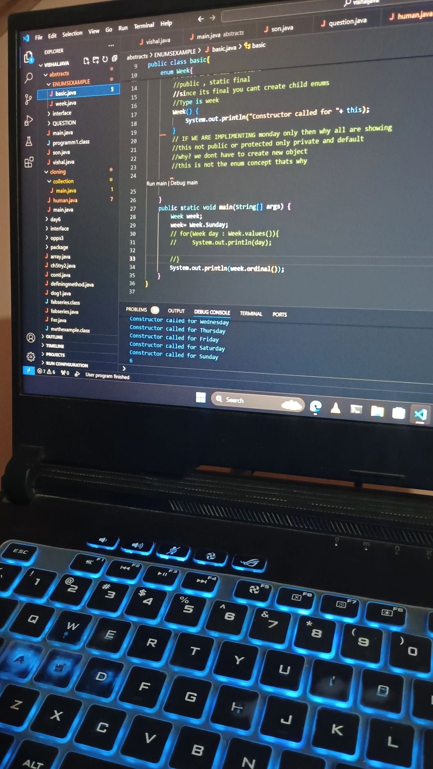 My Java Learning Journey: Collection Frameworks, Enums, and Ordinals ... My Java Learning Journey: Collection Frameworks, Enums, and Ordinals ...