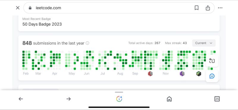 Gantogtokh Oyundalai on LinkedIn: i've been solving problems DSA on ... Gantogtokh Oyundalai on LinkedIn: i've been solving problems DSA on ...