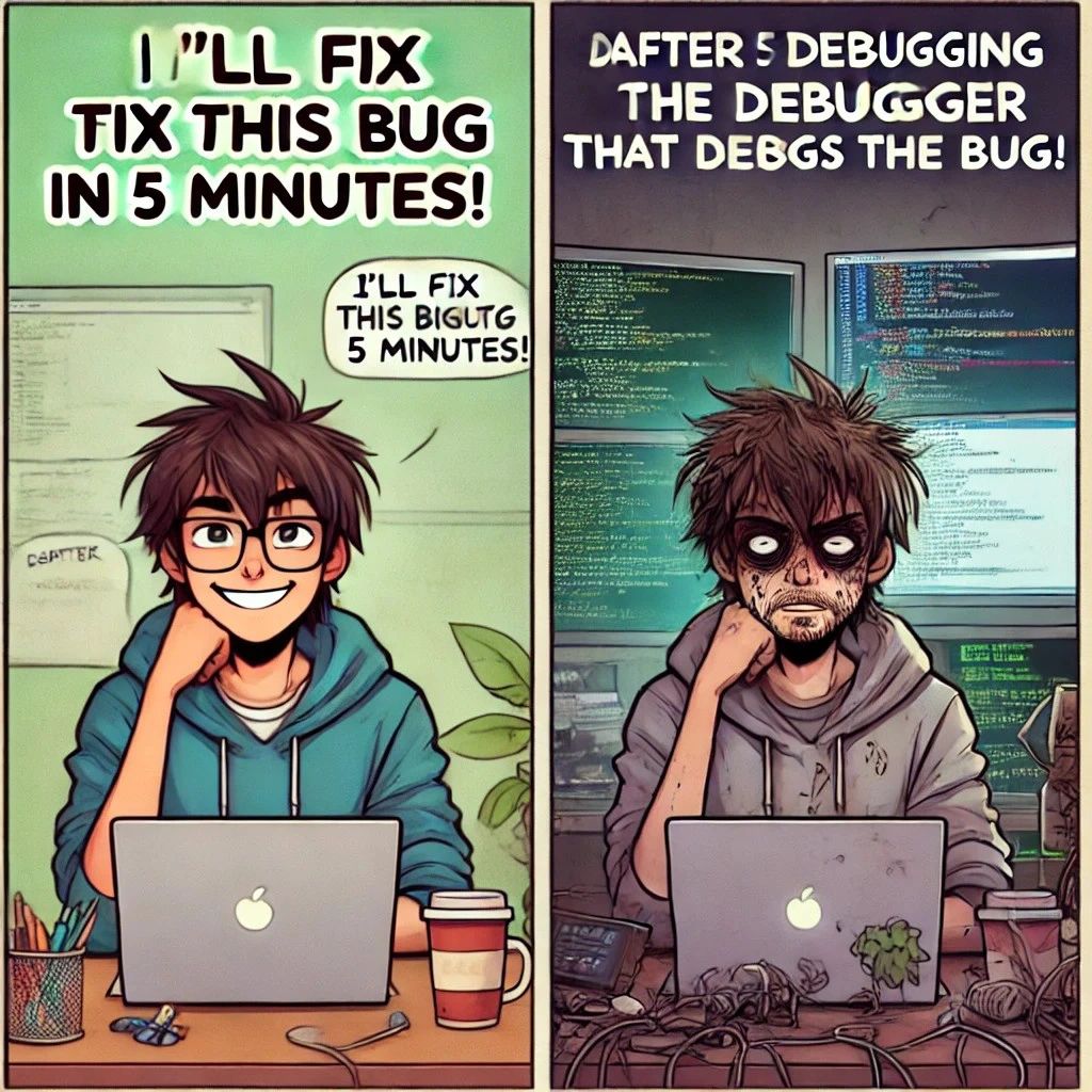 Arjun Karnan on LinkedIn: #techhumor #debugging #programminglife # ... Arjun Karnan on LinkedIn: #techhumor #debugging #programminglife # ...