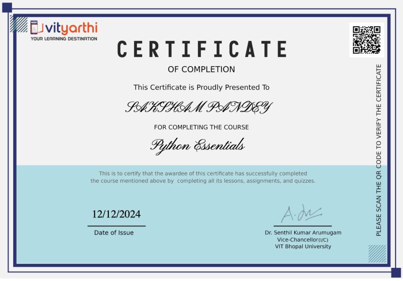#python #programming #vityarthi #learningjourney #certification # ... #python #programming #vityarthi #learningjourney #certification # ...
