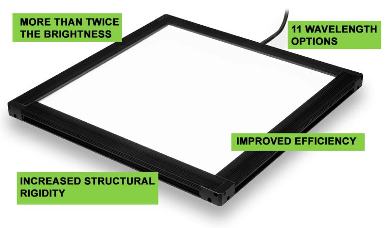 High Intensity Edge-lit Backlights that are twice as bright as previous ... High Intensity Edge-lit Backlights that are twice as bright as previous ...