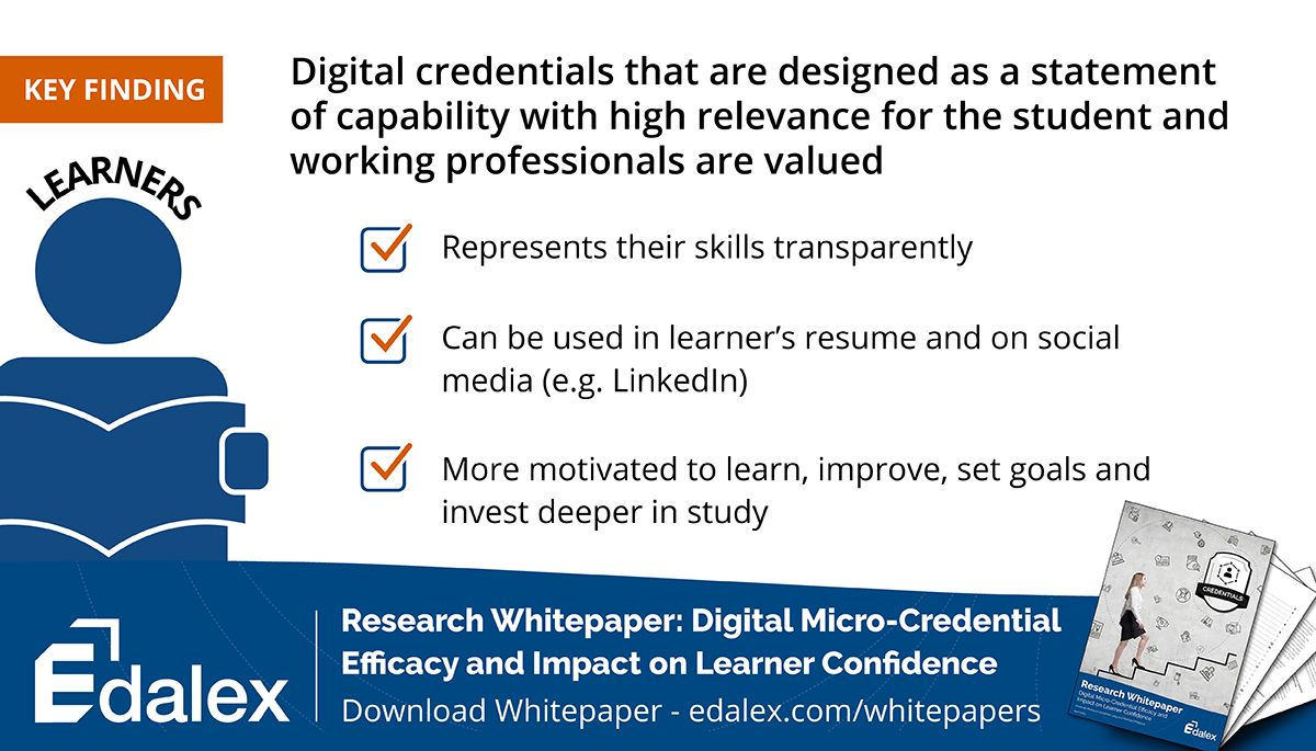 Edalex on LinkedIn: Research Whitepaper: Digital Micro-Credential ... Edalex on LinkedIn: Research Whitepaper: Digital Micro-Credential ...