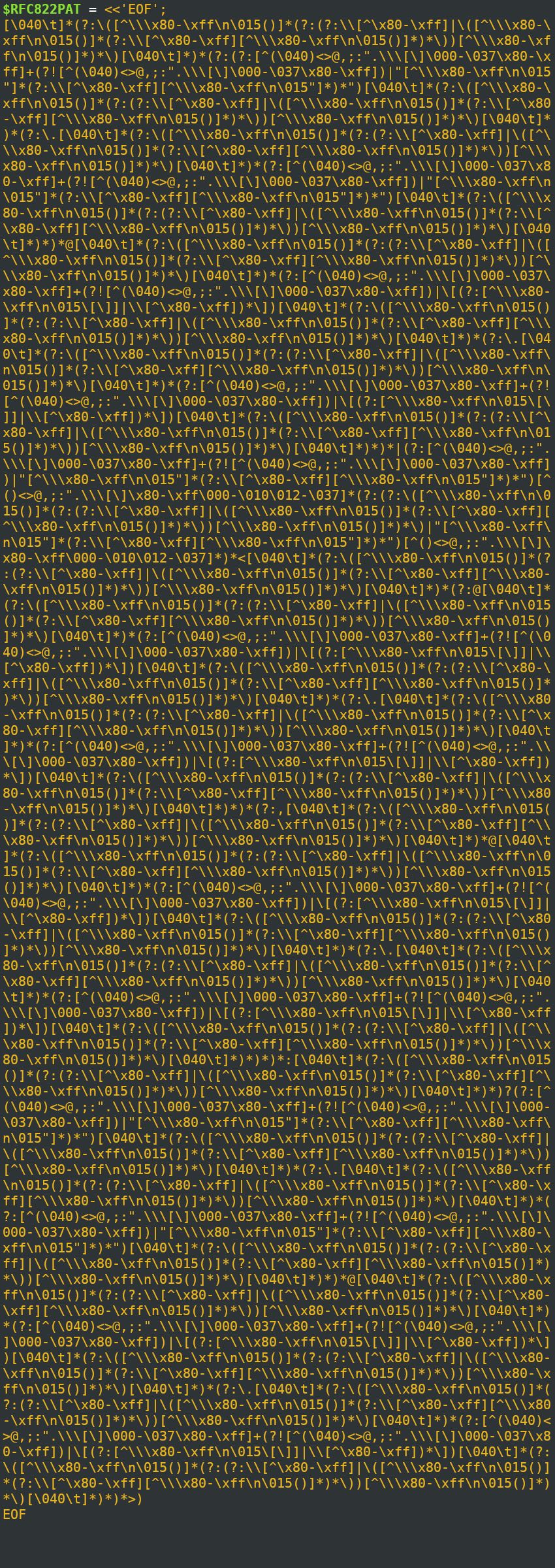 Nikolai Kutiavin on LinkedIn: #perl #cpp #regex #perl Nikolai Kutiavin on LinkedIn: #perl #cpp #regex #perl