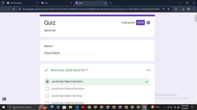 Faryal Abbasi on LinkedIn: Hello Everyone 💜 Quiz Challenges 💥 Quiz ... Faryal Abbasi on LinkedIn: Hello Everyone 💜 Quiz Challenges 💥 Quiz ...