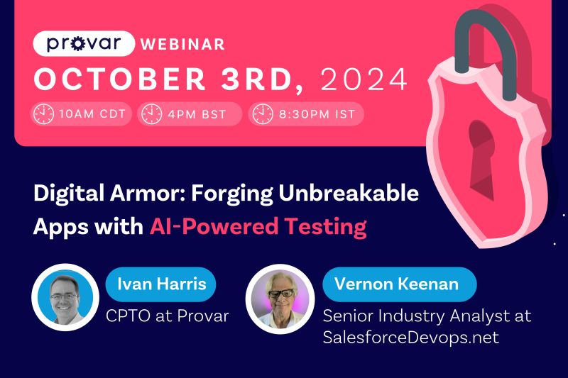 Provar on LinkedIn: #ai #digitaltransformation #qualityassurance # ... Provar on LinkedIn: #ai #digitaltransformation #qualityassurance # ...