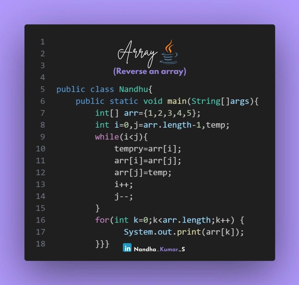 Nandha Kumar S on LinkedIn: #javaprogramming #collaboration # ... Nandha Kumar S on LinkedIn: #javaprogramming #collaboration # ...