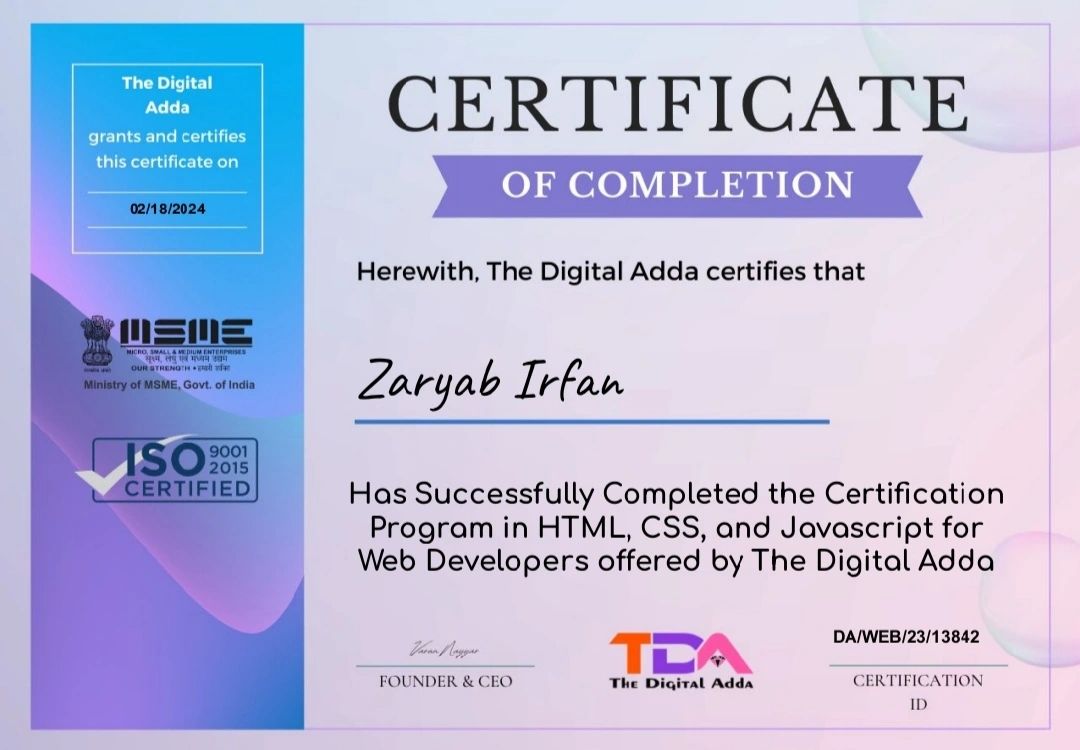 Zaryab Irfan on LinkedIn: Assalam o alaikum🤍 Linkedin Family 💫 I am ... Zaryab Irfan on LinkedIn: Assalam o alaikum🤍 Linkedin Family 💫 I am ...