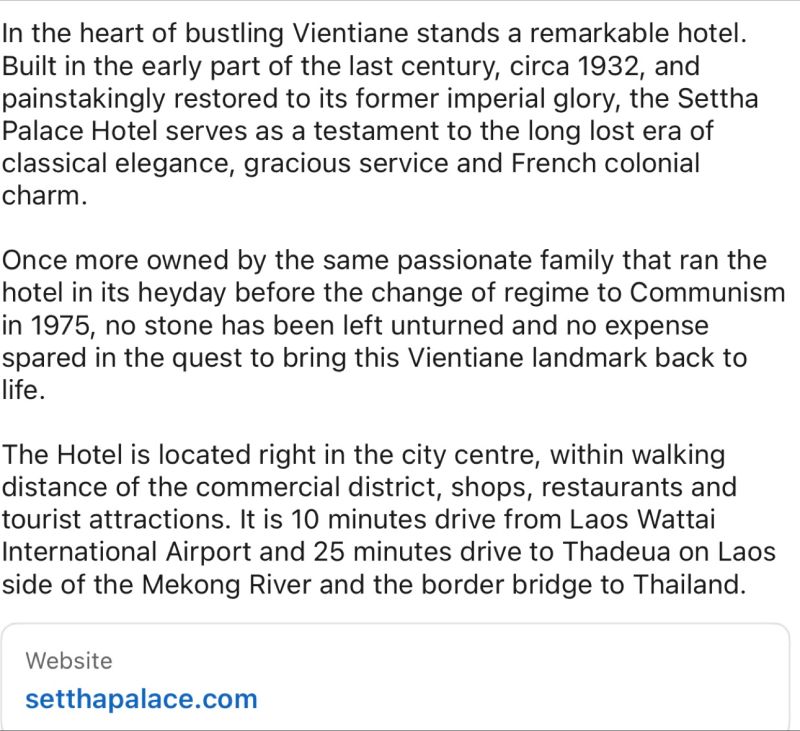 Maurice Anthony Healy on LinkedIn: The Settha Hotel Maurice Anthony Healy on LinkedIn: The Settha Hotel