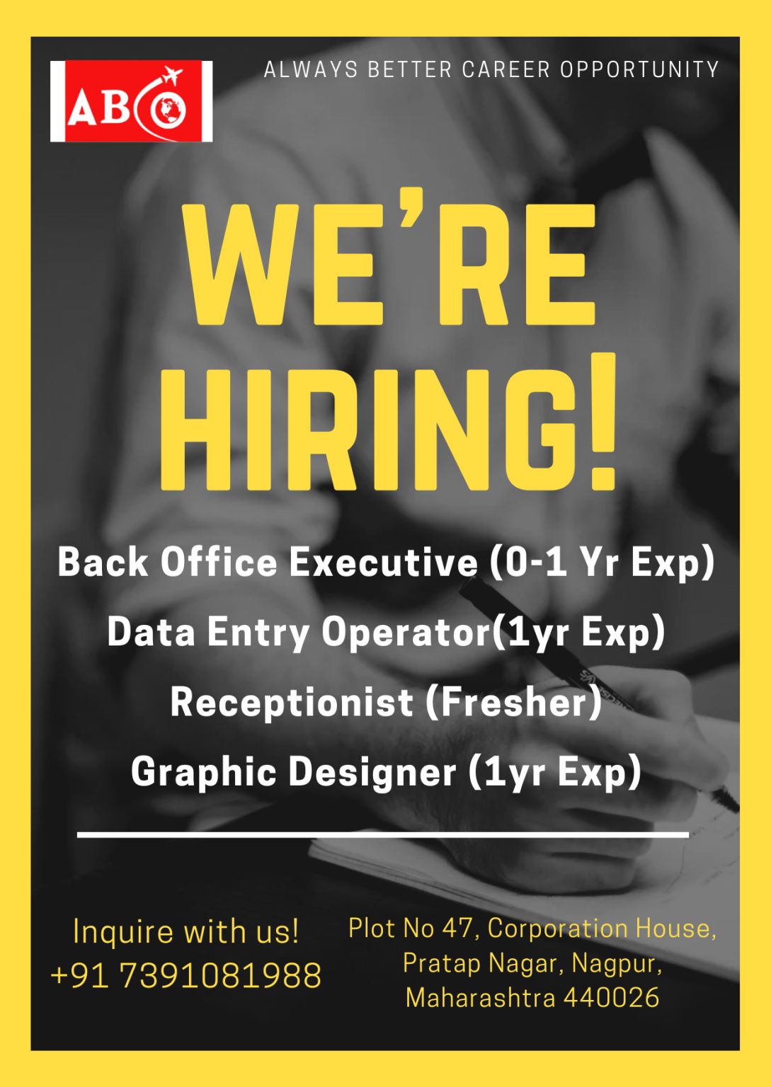 Mayur Gajbhiye on LinkedIn: Hello Connections, We are hiring in Nagpur ... Mayur Gajbhiye on LinkedIn: Hello Connections, We are hiring in Nagpur ...