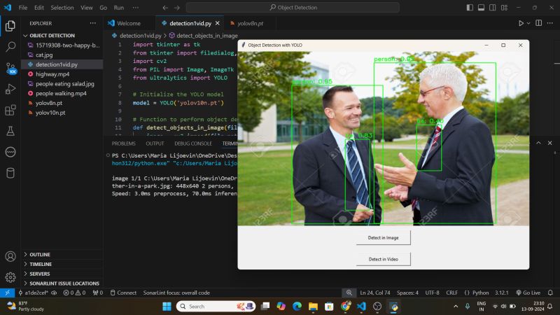 Maria Lijoevin James on LinkedIn: #machinelearning #yolo #python # ... Maria Lijoevin James on LinkedIn: #machinelearning #yolo #python # ...