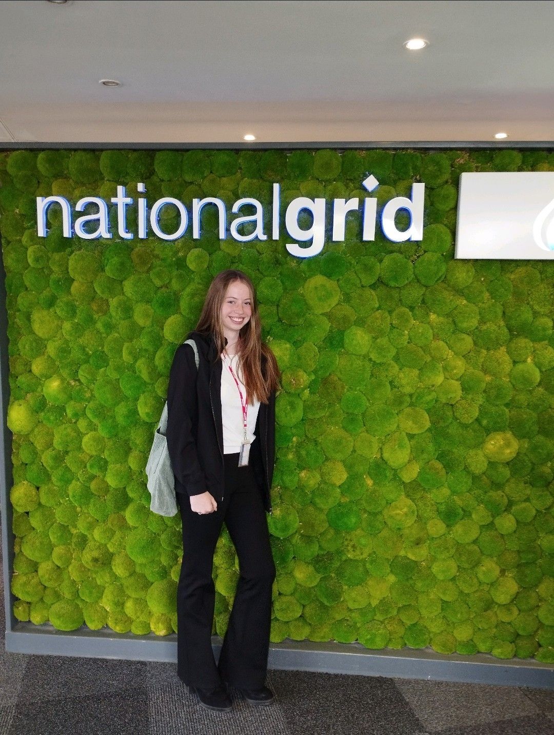 My daughter Daisy is with us at National Grid all this week on work ... My daughter Daisy is with us at National Grid all this week on work ...