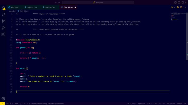 #day86 #100daysofcode #dsa #connect | Abhishek Pandey #day86 #100daysofcode #dsa #connect | Abhishek Pandey