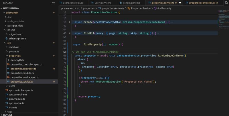 GAMBO Stephan on LinkedIn: Prisma with NestJS forms a powerful ... GAMBO Stephan on LinkedIn: Prisma with NestJS forms a powerful ...