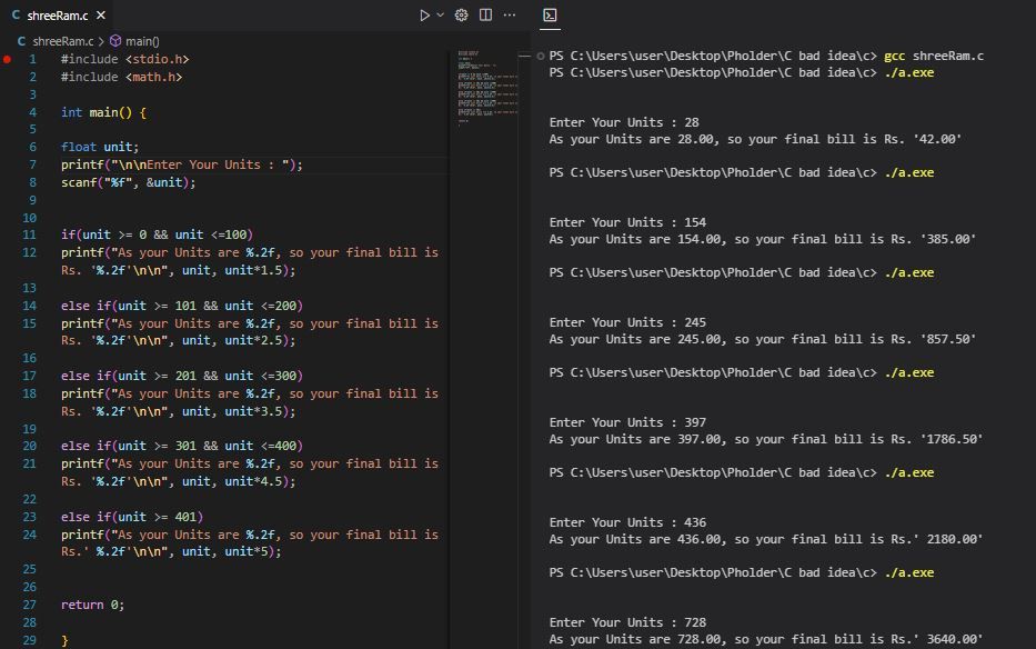 Shreyansh kumawat on LinkedIn: #cprogramming #codingjourney #learningc ... Shreyansh kumawat on LinkedIn: #cprogramming #codingjourney #learningc ...