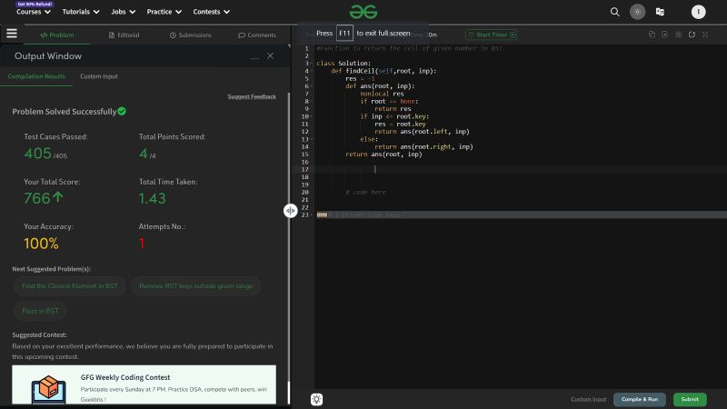 Lalit Negi on LinkedIn: #leetcode #binarysearchtree #python #algorithms ... Lalit Negi on LinkedIn: #leetcode #binarysearchtree #python #algorithms ...