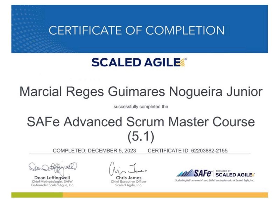 Marcial Nogueira, MBA on LinkedIn: Sharing another achievement… Marcial Nogueira, MBA on LinkedIn: Sharing another achievement…