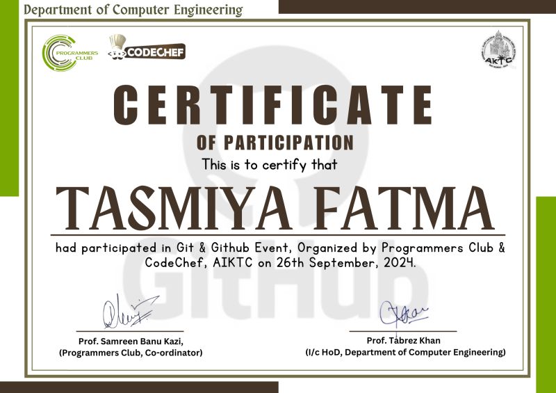 Tasmiya Fatma on LinkedIn: #git #github #programming # ... Tasmiya Fatma on LinkedIn: #git #github #programming # ...