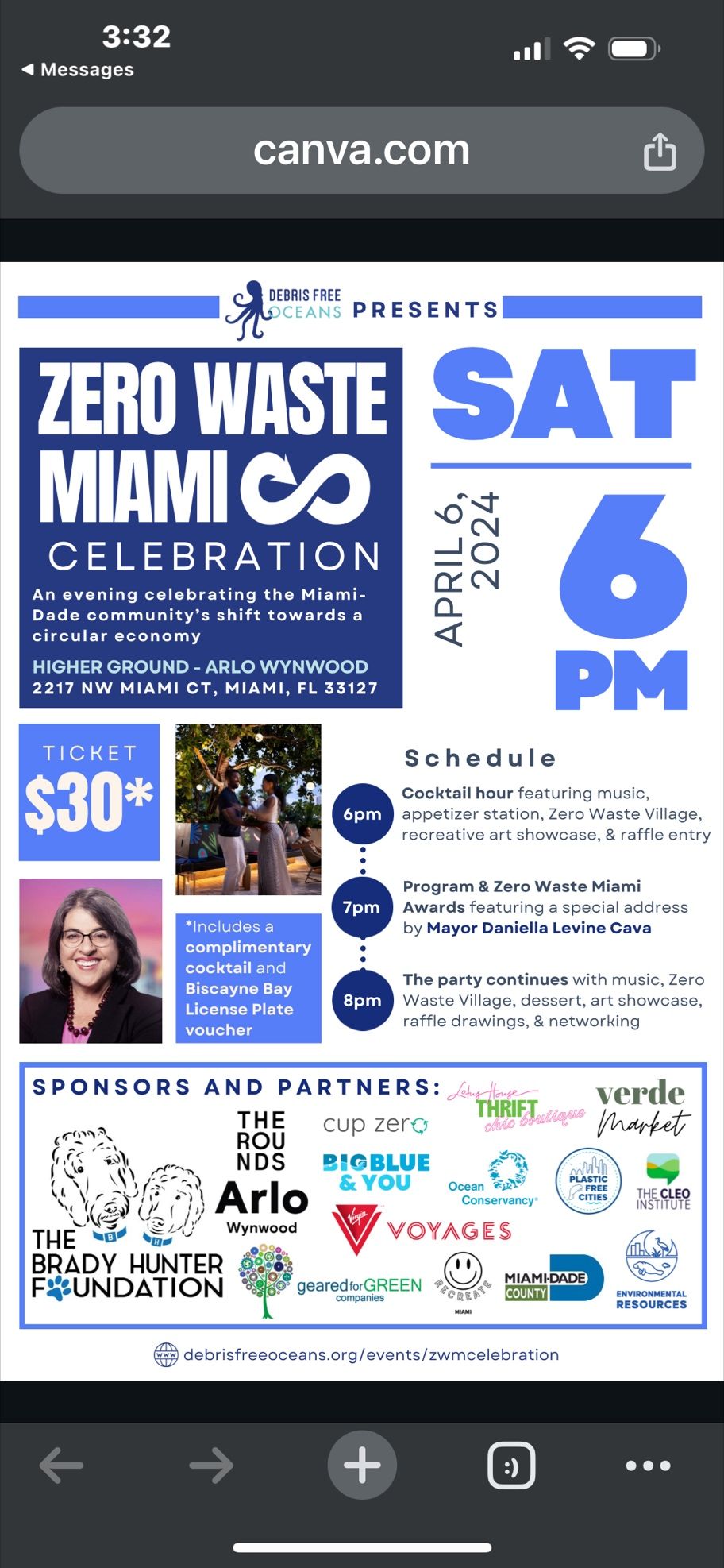 Zero Waste Miami celebration next Saturday April 6th, if you’re in ... Zero Waste Miami celebration next Saturday April 6th, if you’re in ...