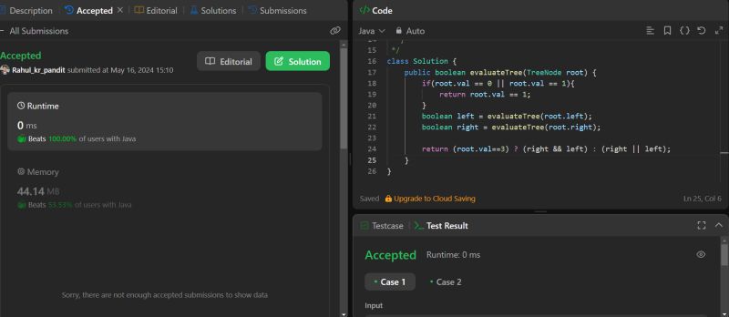 Rahul Kumar Pandit on LinkedIn: Today I solved daily LeetCode problem ... Rahul Kumar Pandit on LinkedIn: Today I solved daily LeetCode problem ...