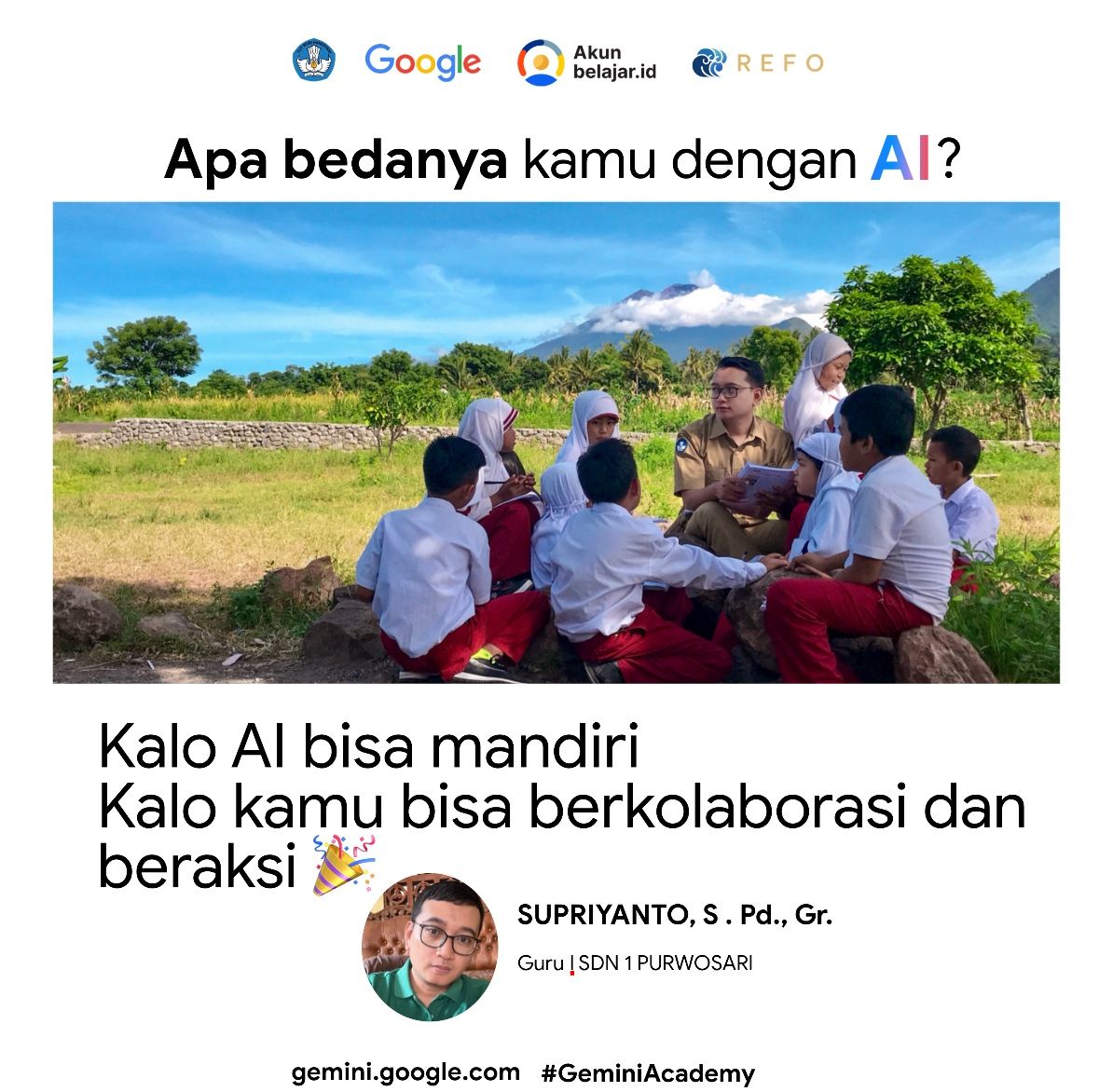 Kelas Pak Iant on LinkedIn: KALAU AI BISA MANDIRI KALAU KAMU BISA ... Kelas Pak Iant on LinkedIn: KALAU AI BISA MANDIRI KALAU KAMU BISA ...