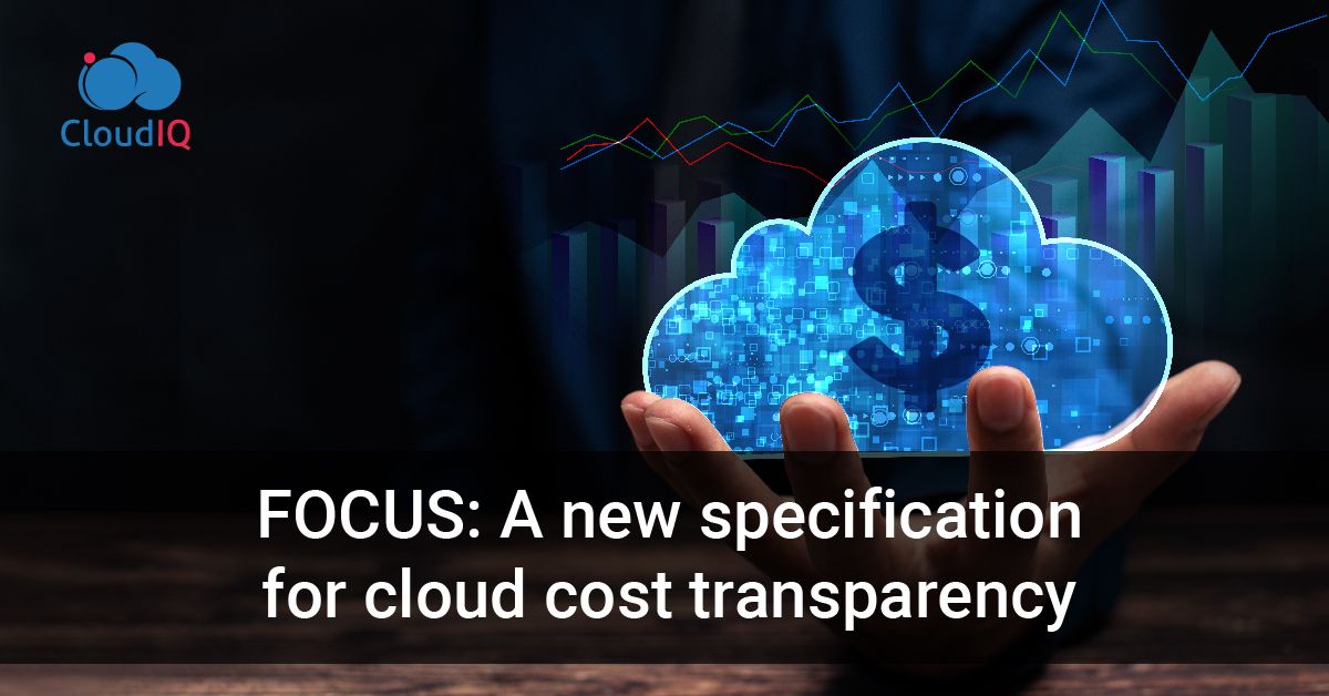 CloudIQ Technologies on LinkedIn: FOCUS: A new specification for cloud ... CloudIQ Technologies on LinkedIn: FOCUS: A new specification for cloud ...