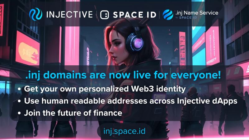 Injective launches public registration for.inj domain names | Nick ... Injective launches public registration for.inj domain names | Nick ...