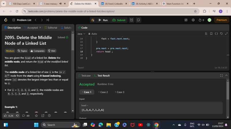 How I solved linked lists challenge | ABDUL MUQEET ANSARI posted on the ... How I solved linked lists challenge | ABDUL MUQEET ANSARI posted on the ...