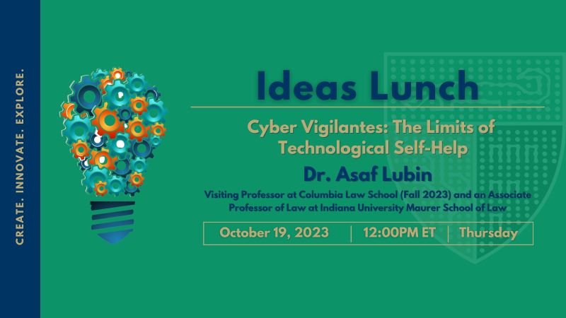 Yale Information Society Project on LinkedIn: We're looking forward to ... Yale Information Society Project on LinkedIn: We're looking forward to ...