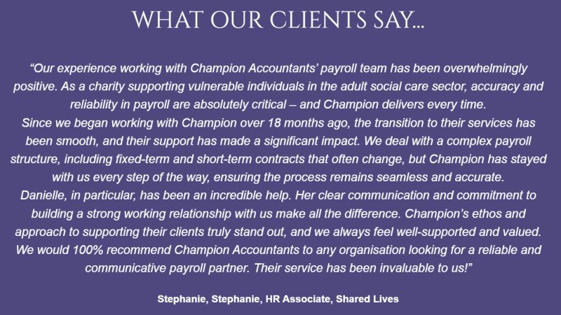 #championaccountants #payrollexperts #payrollsolutions #businesssupport ... #championaccountants #payrollexperts #payrollsolutions #businesssupport ...