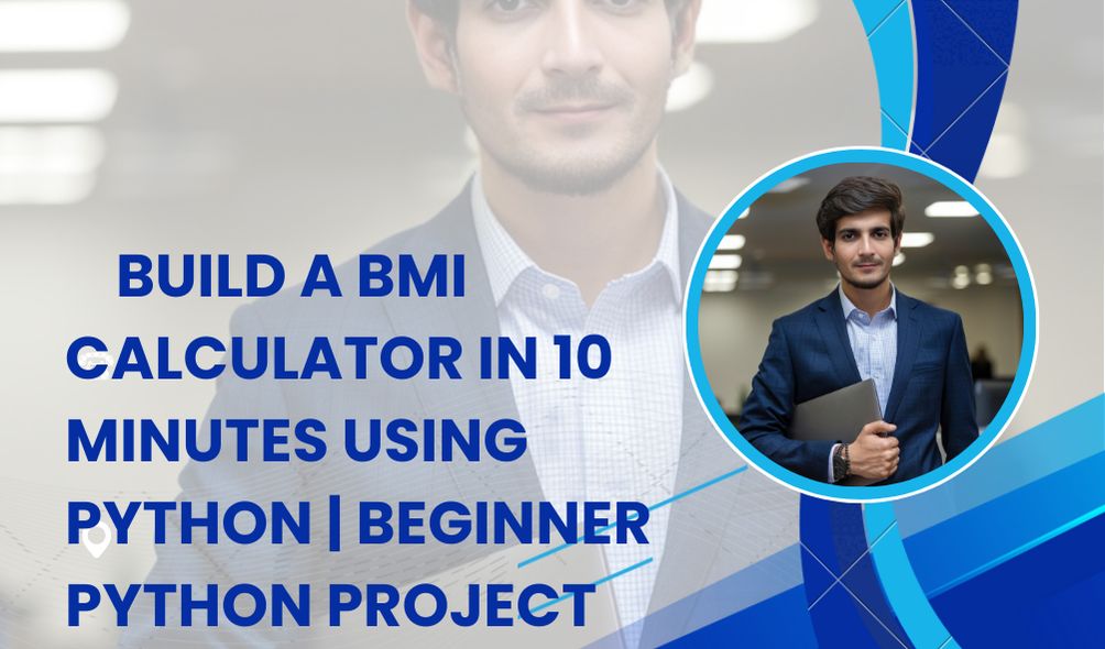 How to build a BMI Calculator in Python in 10 minutes | Mohsin Raza ... How to build a BMI Calculator in Python in 10 minutes | Mohsin Raza ...