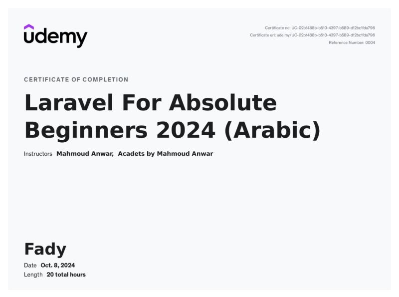 FADY EMAD on LinkedIn: #laravel #webdevelopment | 13 comments FADY EMAD on LinkedIn: #laravel #webdevelopment | 13 comments