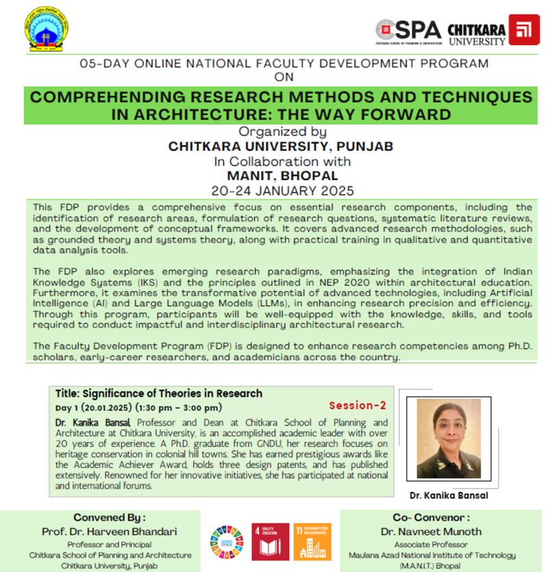 Dr. Kanika Bansal on LinkedIn: #researchinarchitecture # ... Dr. Kanika Bansal on LinkedIn: #researchinarchitecture # ...