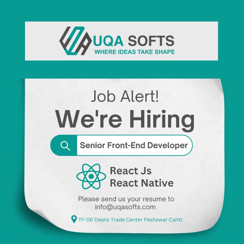 UQA Softs on LinkedIn: #hiring #frontenddeveloper #reactjs #reactnative ... UQA Softs on LinkedIn: #hiring #frontenddeveloper #reactjs #reactnative ...