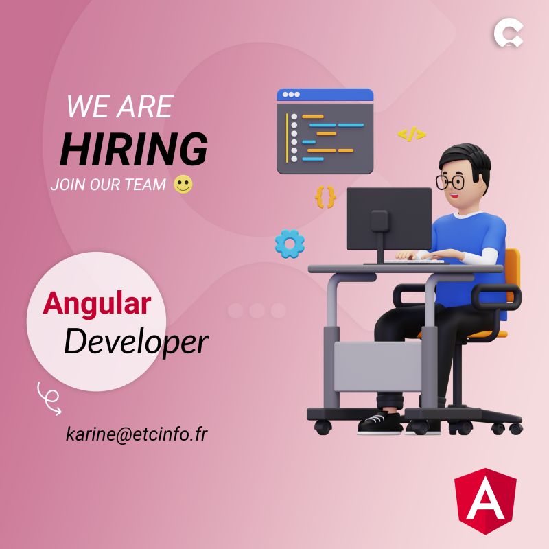 ETC Tunisie on LinkedIn: #angular #angulardeveloper # ... ETC Tunisie on LinkedIn: #angular #angulardeveloper # ...