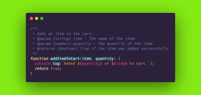 Yazan Ali on LinkedIn: #javascript #typescript #jsdoc # ... Yazan Ali on LinkedIn: #javascript #typescript #jsdoc # ...