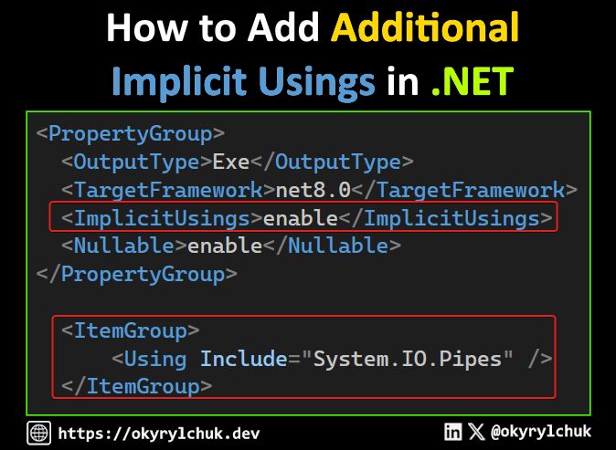 #dotnet | πΊπ¦ Oleg Kyrylchuk #dotnet | πΊπ¦ Oleg Kyrylchuk