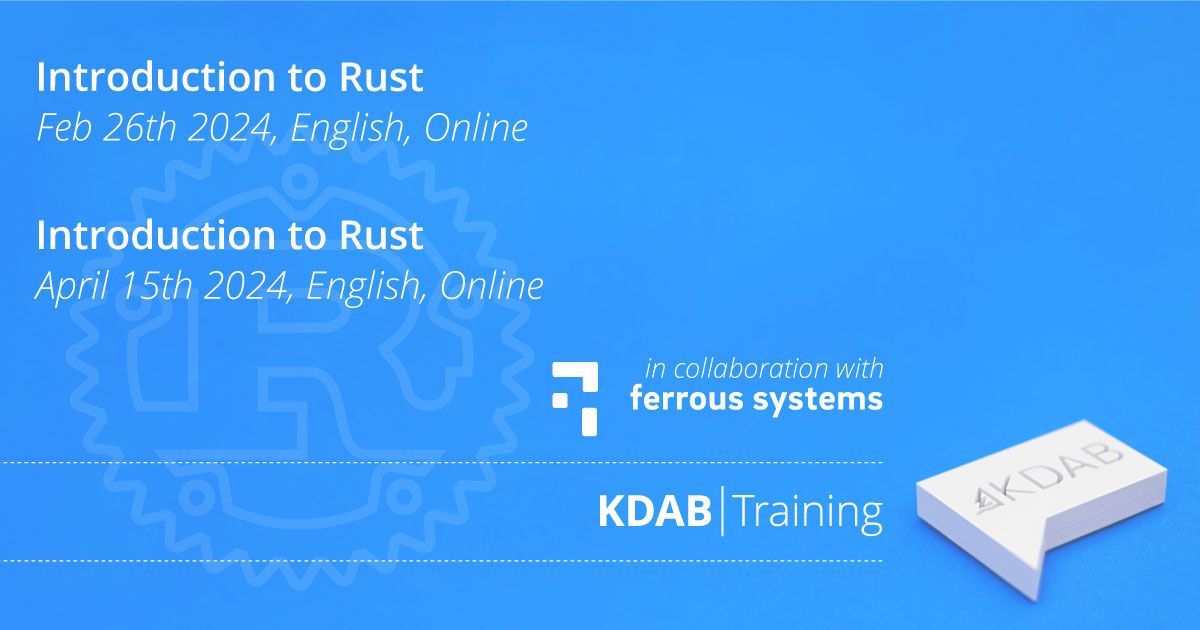 KDAB on LinkedIn: #rust #coding #rustlang KDAB on LinkedIn: #rust #coding #rustlang