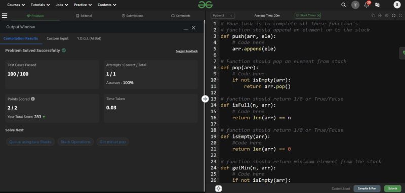Sumit G on LinkedIn: #dsa #gfg #dsa #geeksforgeeks #coding #programming ... Sumit G on LinkedIn: #dsa #gfg #dsa #geeksforgeeks #coding #programming ...